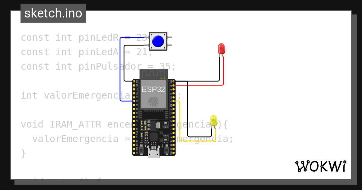 Ejemplo Wokwi Esp32 Stm32 Arduino Simulator 3350
