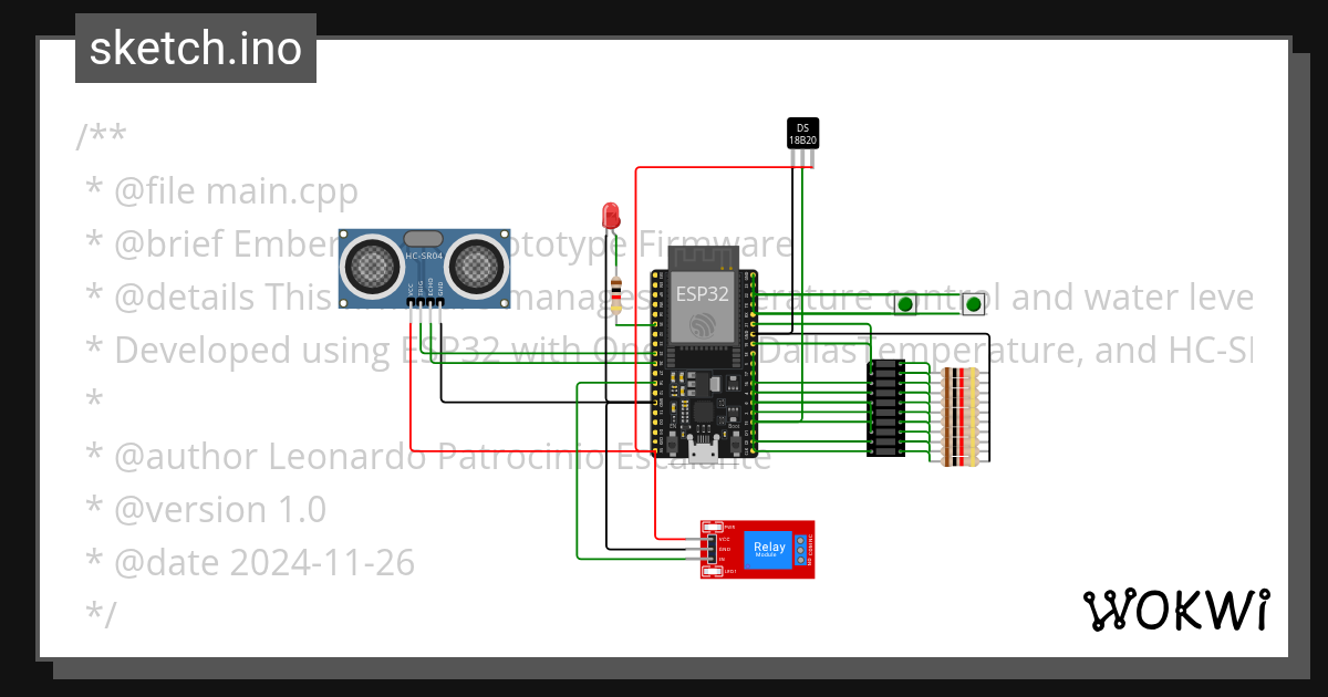 EB IoT Leonardo Patrocinio Escalante - Wokwi ESP32, STM32, Arduino Simulator