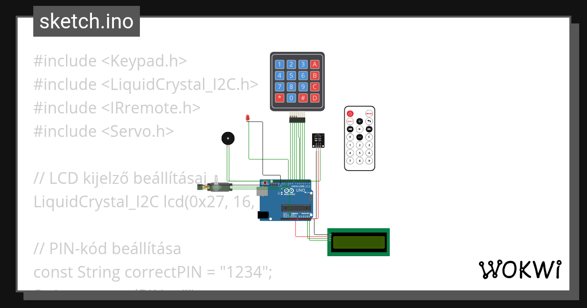 IR Remote Copy - Wokwi ESP32, STM32, Arduino Simulator