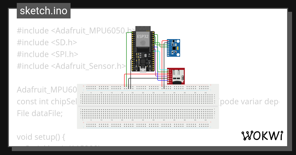 projeto 3 mpu6050 - Wokwi ESP32, STM32, Arduino Simulator