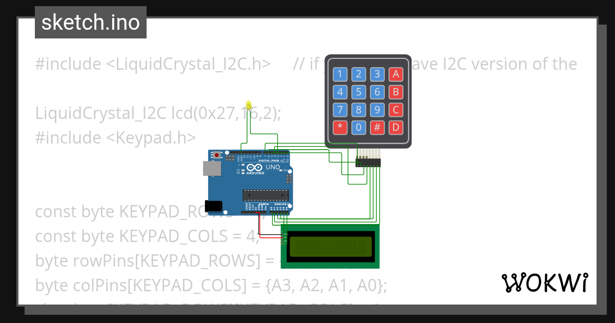 Lcd Y Blok Wokwi Esp32 Stm32 Arduino Simulator 