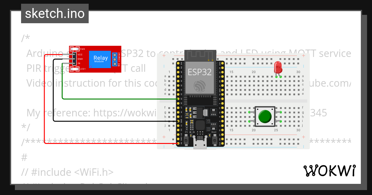 Wokwi - Online ESP32, STM32, Arduino Simulator
