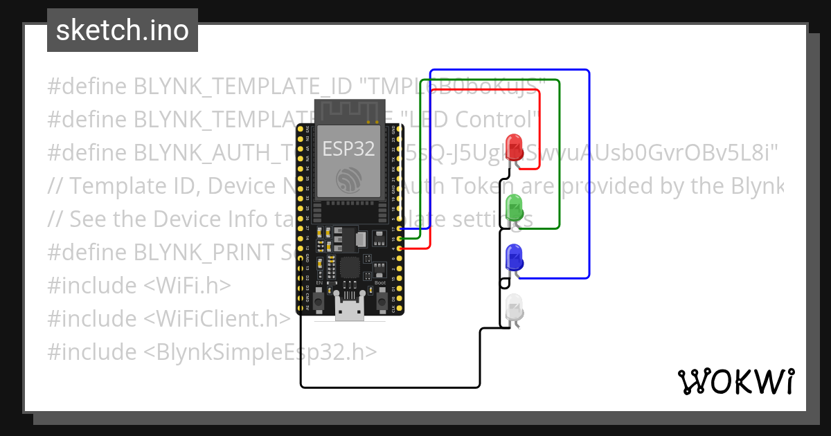 assignment 2 - Wokwi ESP32, STM32, Arduino Simulator