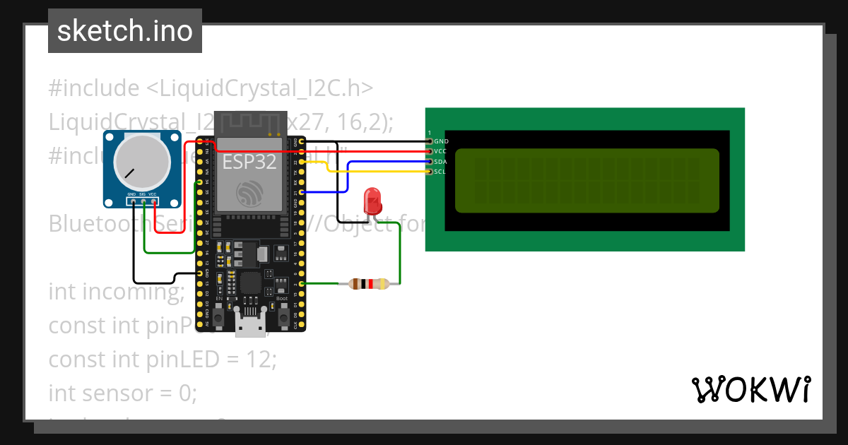 tugas 12.2 - Wokwi ESP32, STM32, Arduino Simulator