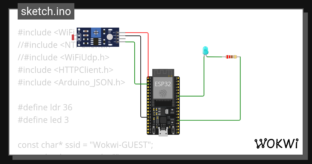 Wokwi - Online ESP32, STM32, Arduino Simulator