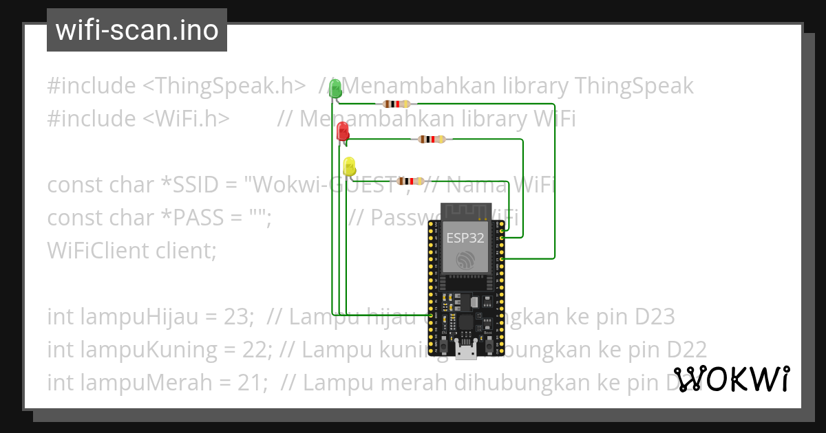 Wokwi - Online ESP32, STM32, Arduino Simulator