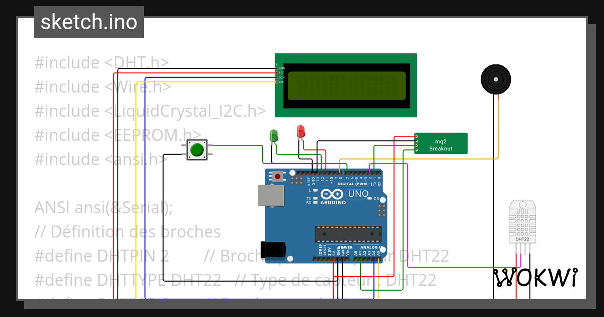 Mini projet systèmes programmables - Wokwi ESP32, STM32, Arduino Simulator