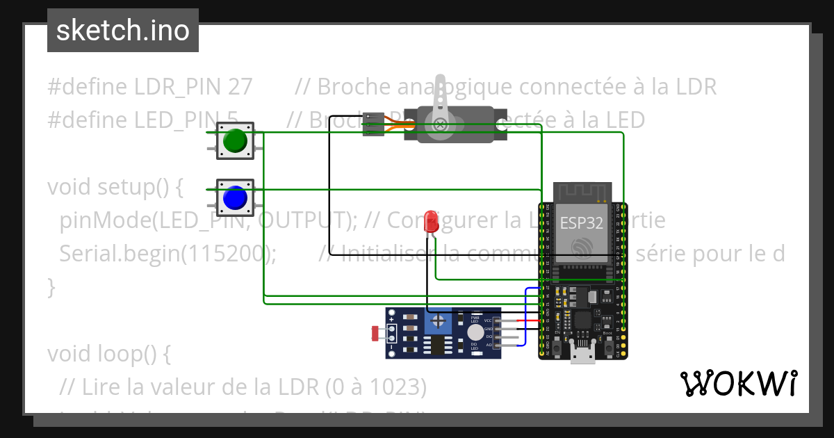 td 5 exo2 Copy - Wokwi ESP32, STM32, Arduino Simulator