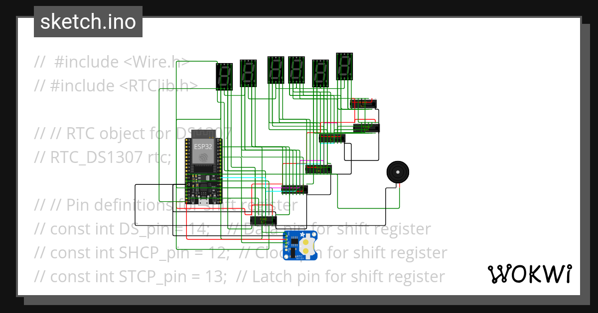 Wokwi - Online ESP32, STM32, Arduino Simulator