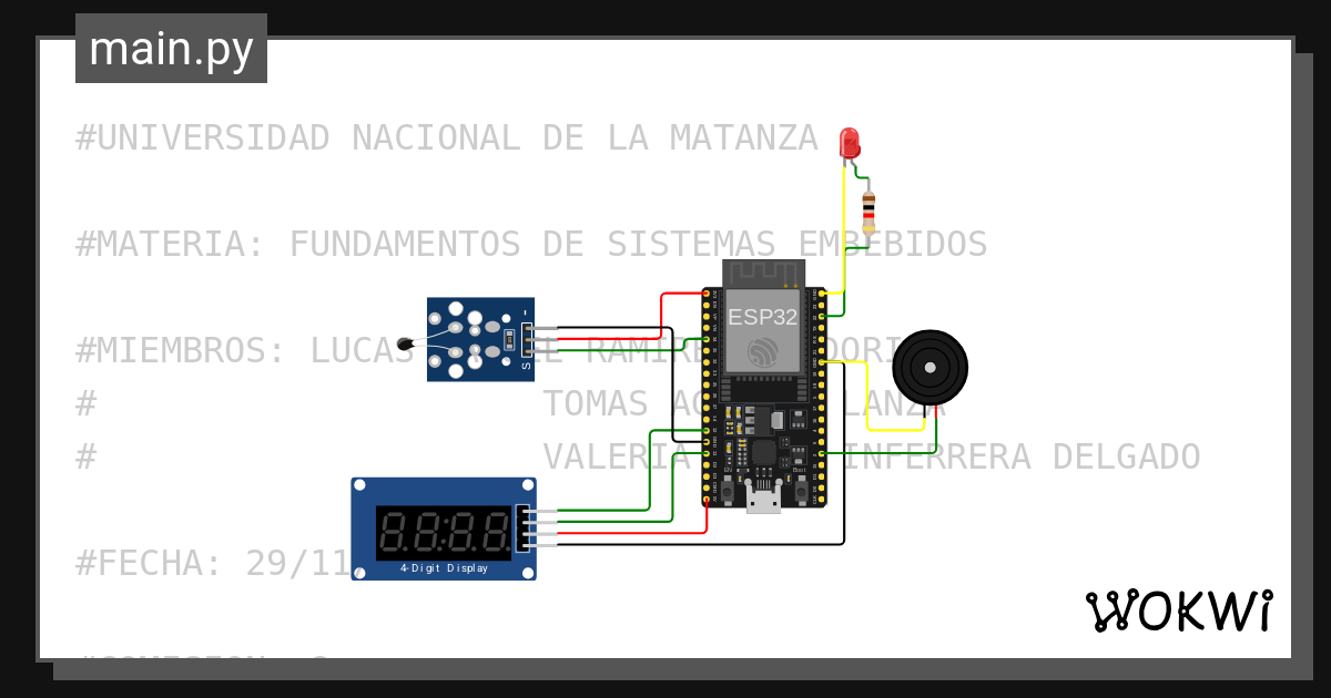 Wokwi Parrilla Inteligente Wokwi Esp32 Stm32 Arduino Simulator 8162