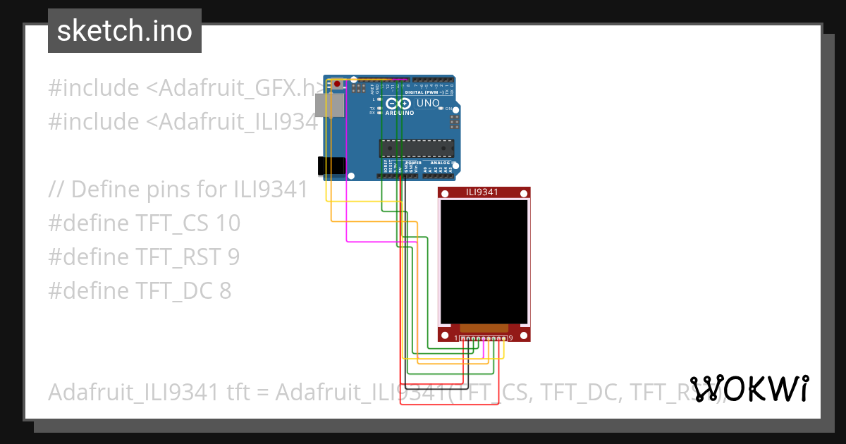 TFT Display_Camerino - Wokwi ESP32, STM32, Arduino Simulator