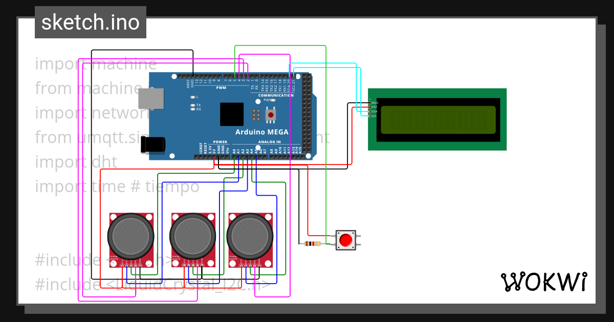 joestick_serie - Wokwi ESP32, STM32, Arduino Simulator