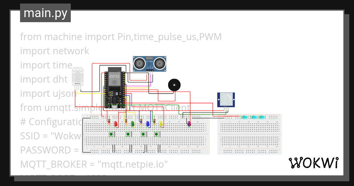 M.4 Girl Security Open House Copy - Wokwi ESP32, STM32, Arduino Simulator