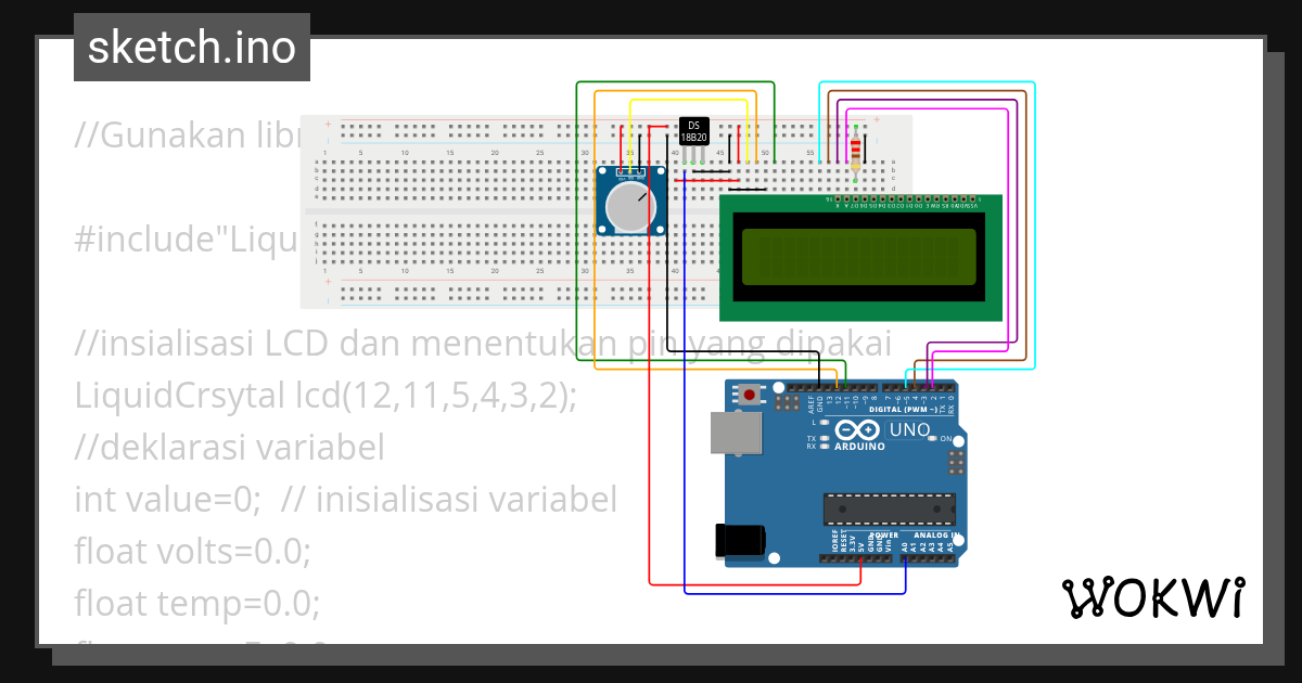 modul 7 - Wokwi ESP32, STM32, Arduino Simulator