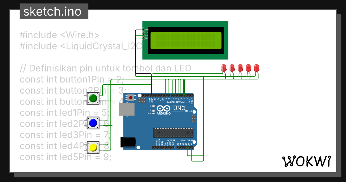 Genap Mikro - Wokwi ESP32, STM32, Arduino Simulator