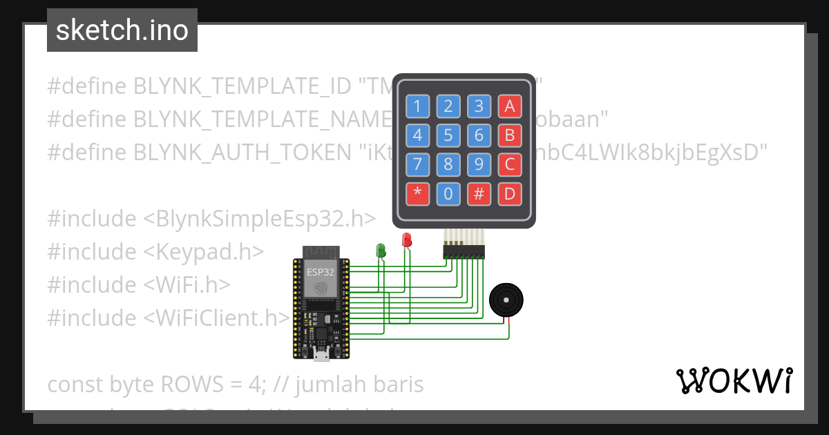 Wokwi - Online ESP32, STM32, Arduino Simulator