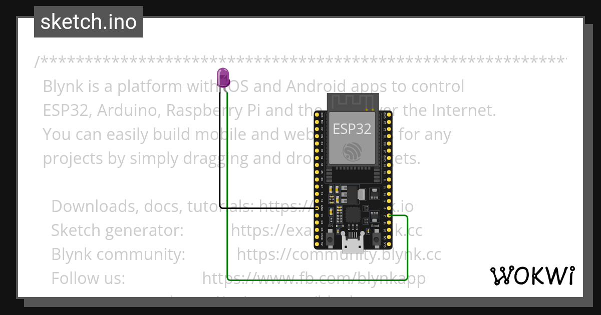 008 - Wokwi ESP32, STM32, Arduino Simulator