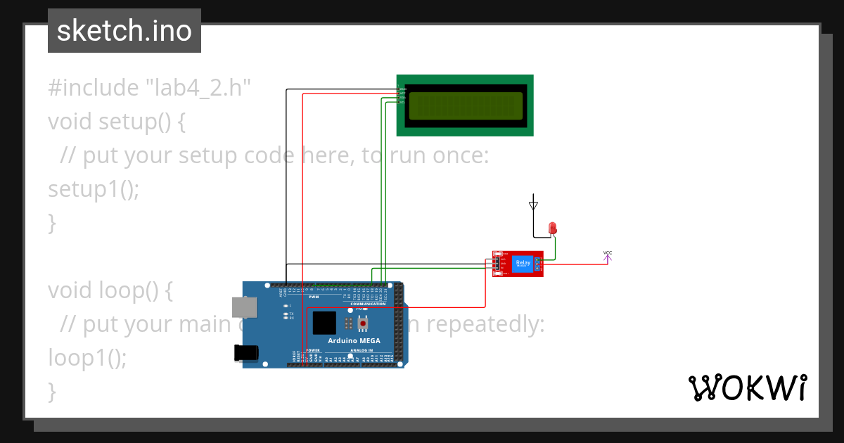 LAB4_1 - Wokwi ESP32, STM32, Arduino Simulator LAB4_1 - Wokwi ESP32, STM32, Arduino Simulator
