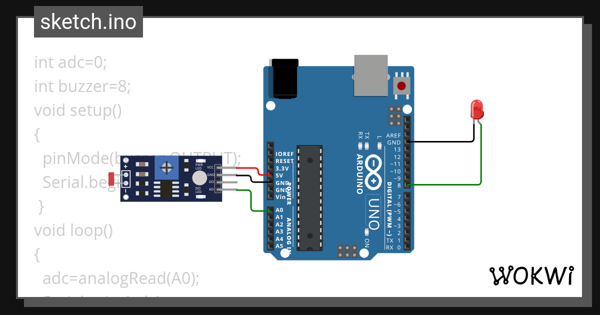 AD - Wokwi ESP32, STM32, Arduino Simulator