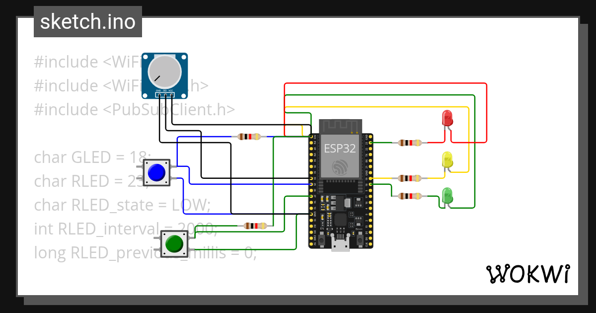 Lab6 receive your own message - Wokwi ESP32, STM32, Arduino Simulator