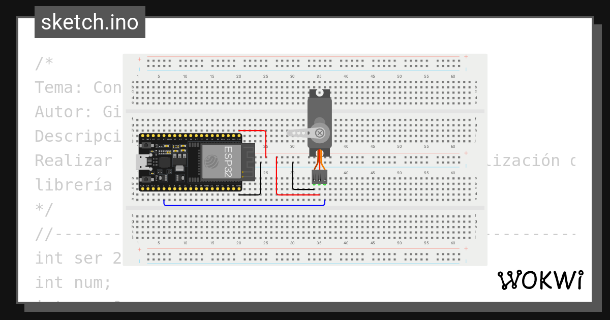 Servomotor Sin Libreria Wokwi Esp32 Stm32 Arduino Simulator 4230