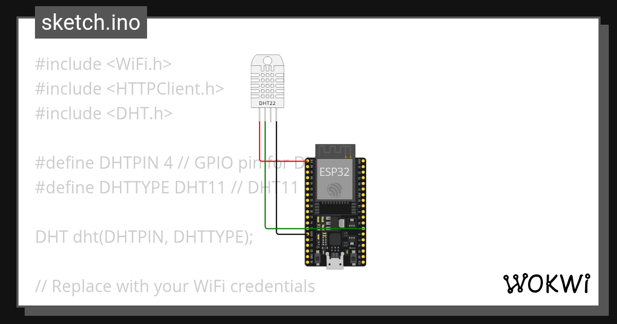 Smart Environment Monitor - Wokwi ESP32, STM32, Arduino Simulator
