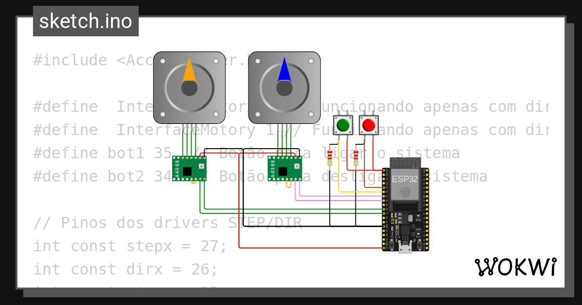 Testes Imprim Copy Wokwi Esp32 Stm32 Arduino Simulator 7202