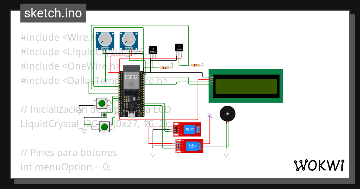 Proyecto1 - Wokwi ESP32, STM32, Arduino Simulator