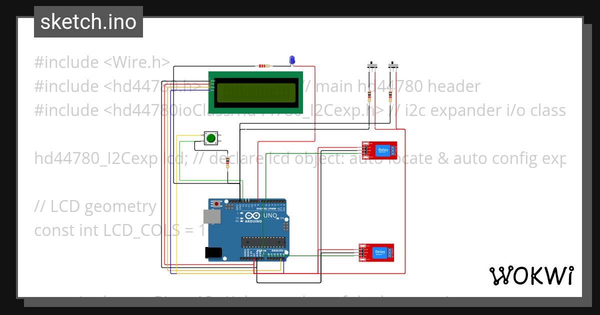 shot dispenser V2 - Wokwi ESP32, STM32, Arduino Simulator