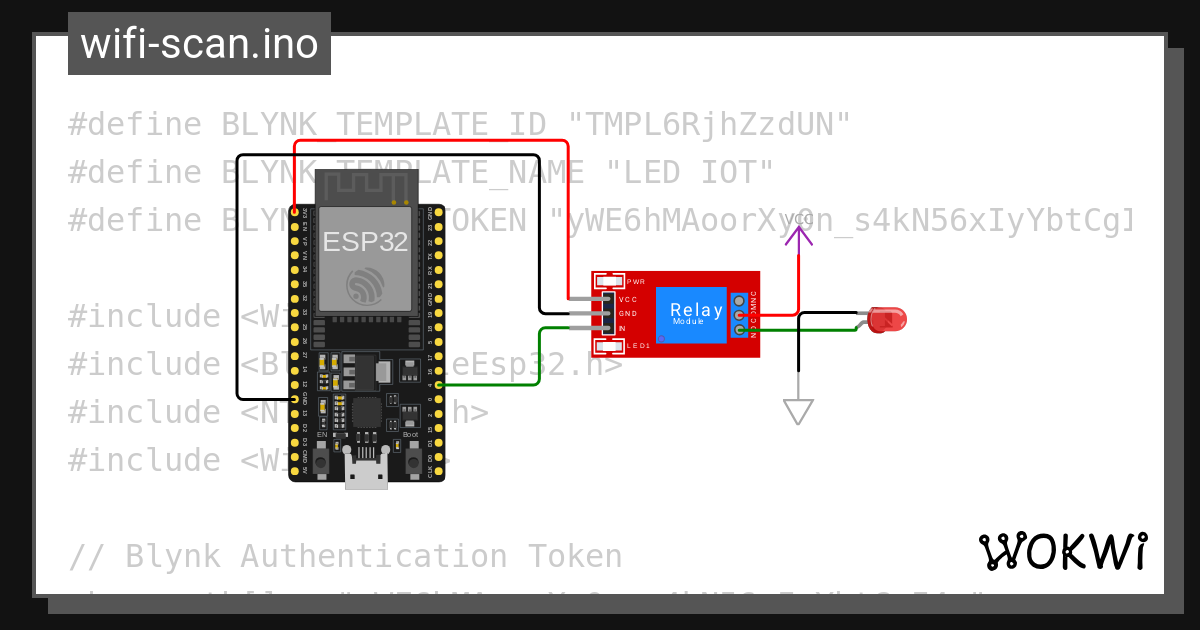 Penjadwalan Led Uts Iot Bulan Wokwi Esp32 Stm32 Arduino Simulator 9269