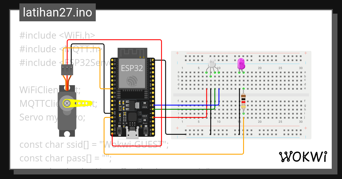 Wokwi - Online ESP32, STM32, Arduino Simulator