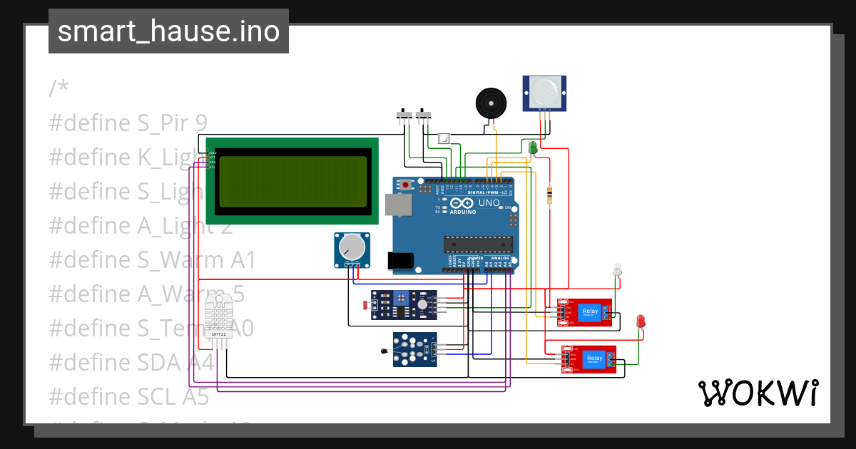 Умный дом 10а-2 Copy 3 Copy - Wokwi ESP32, STM32, Arduino Simulator