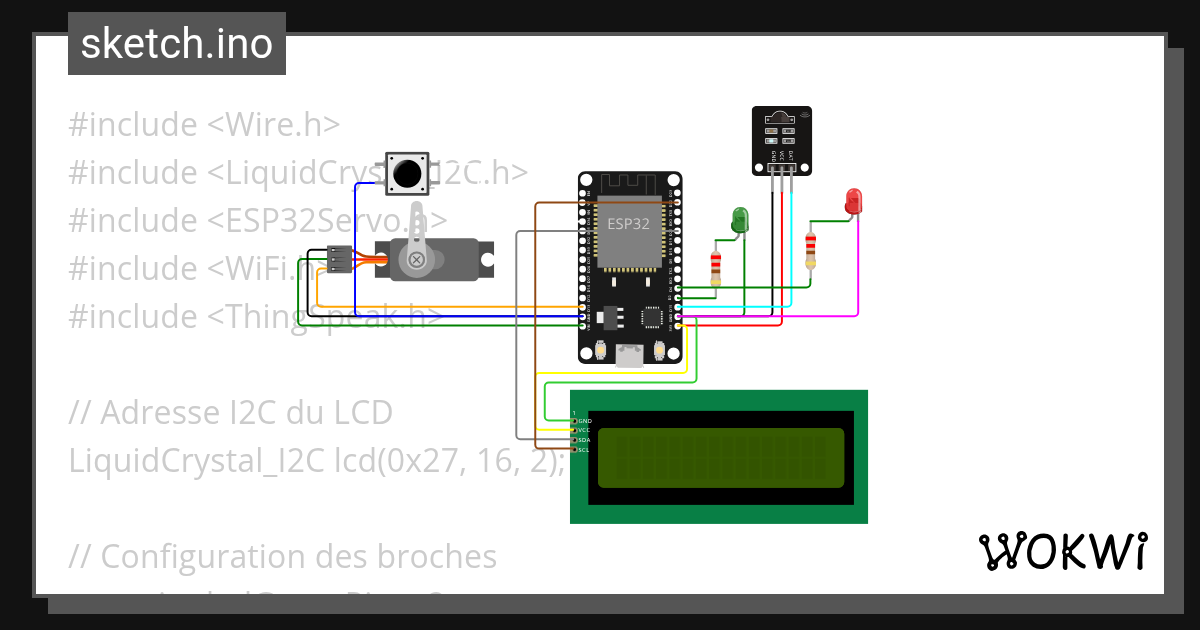 Parking V2 Wifithingspeak Copy 2 Wokwi Esp32 Stm32 Arduino 7734