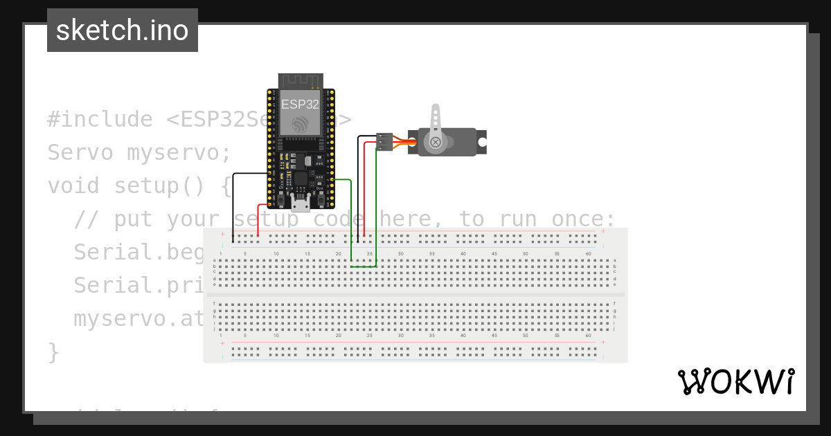 Chương 8 Dùng Esp8266 điều Khiển Servo Wokwi Esp32 Stm32 Arduino