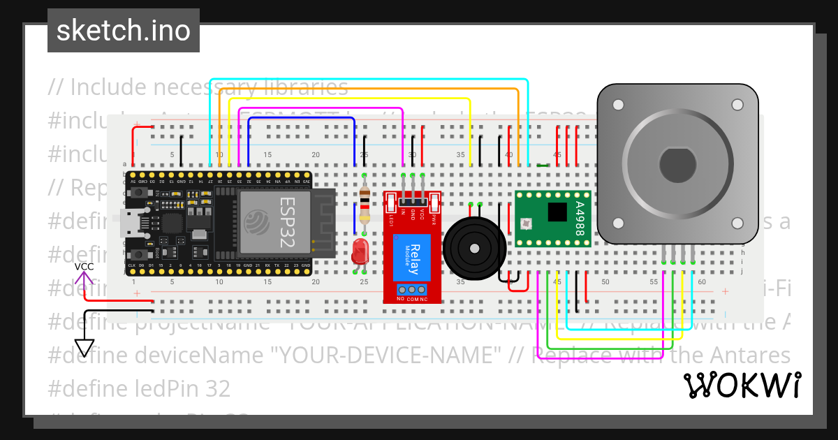 tugass - Wokwi ESP32, STM32, Arduino Simulator
