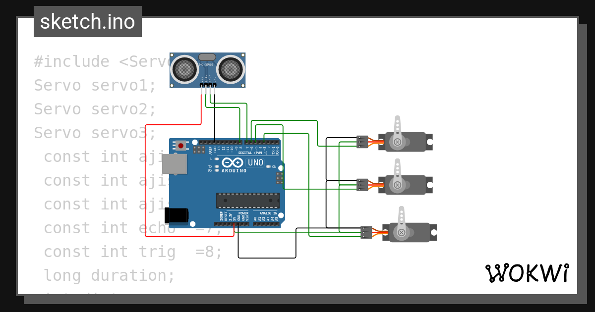 Project No2 Wokwi Esp32 Stm32 Arduino Simulator 7034