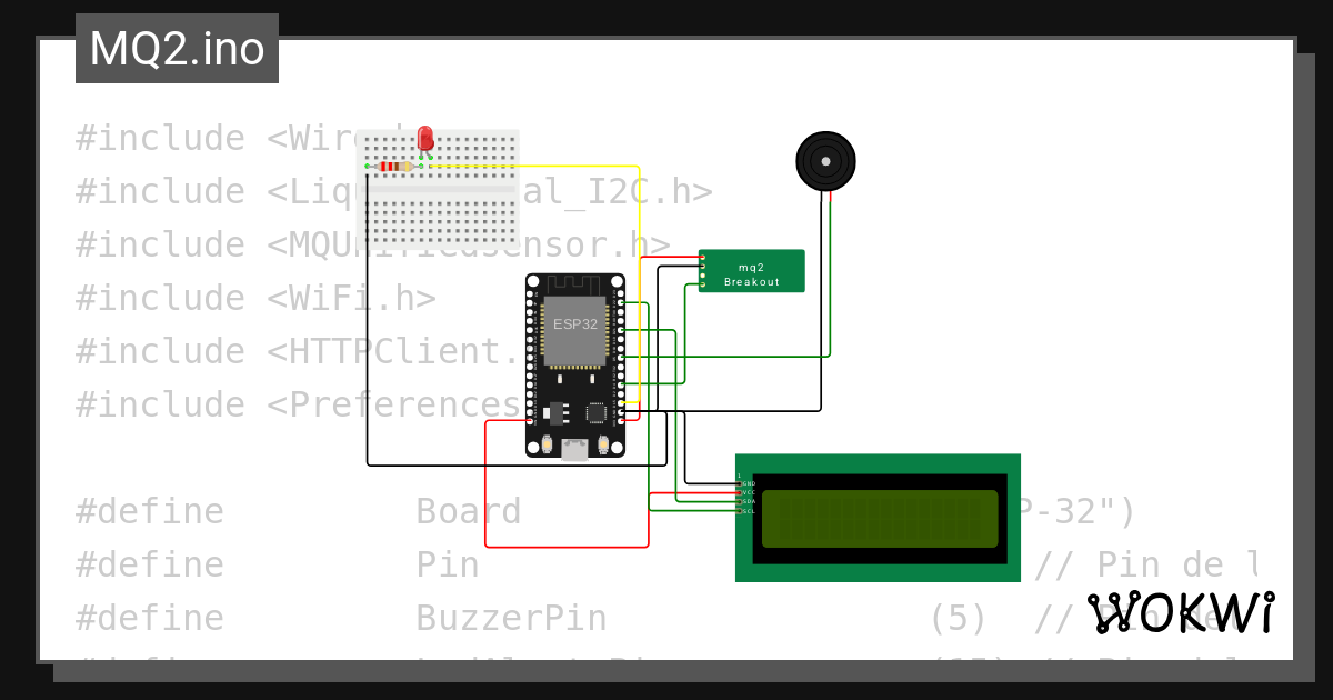 Vidarealdetectorcon Wifi Wokwi Esp32 Stm32 Arduino Simulator 3301