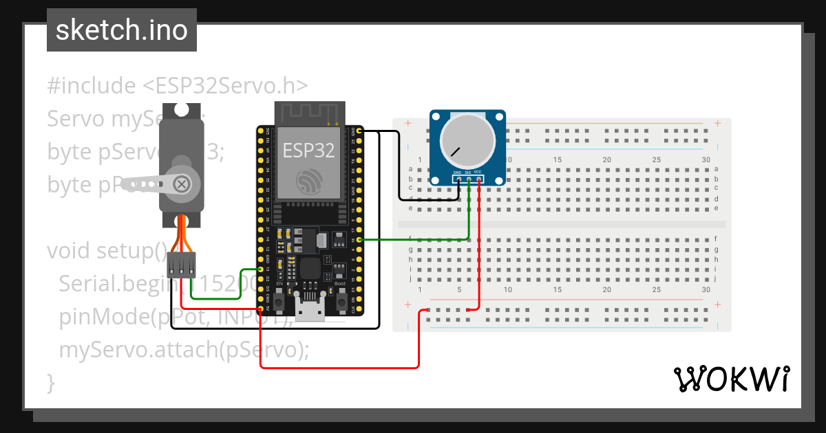 Potservo Copy Wokwi Esp32 Stm32 Arduino Simulator 