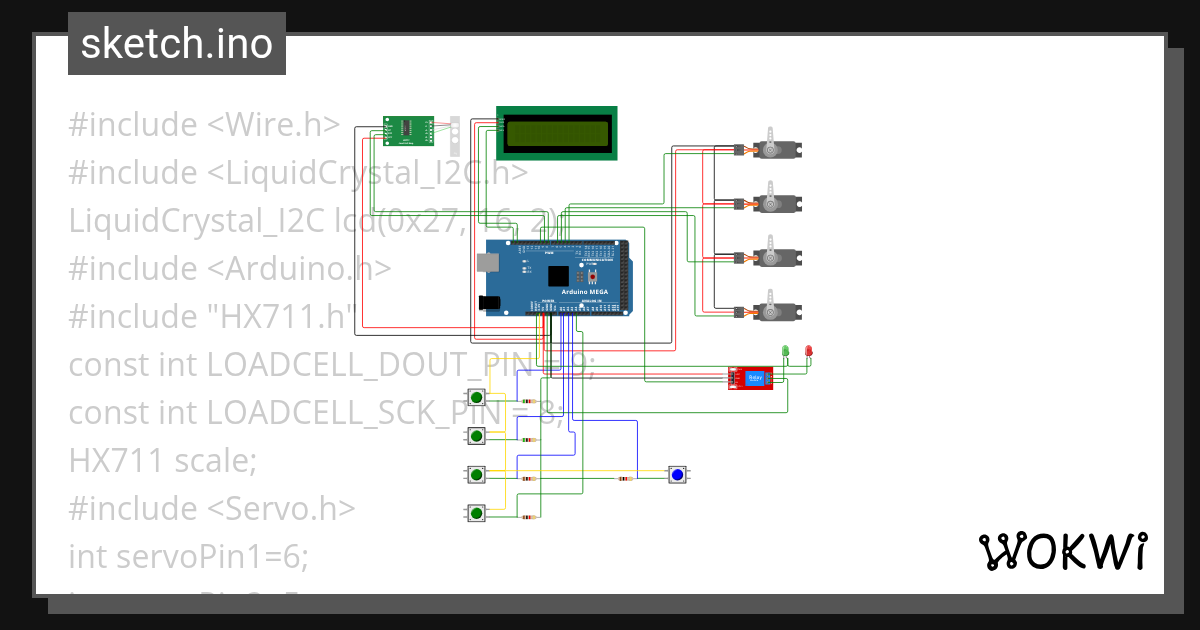 FINAL RICE VENDO - Wokwi ESP32, STM32, Arduino Simulator