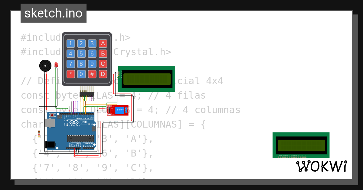 Sistema De Alarma Con Codigo Wokwi Esp32 Stm32 Arduino Simulator 7764