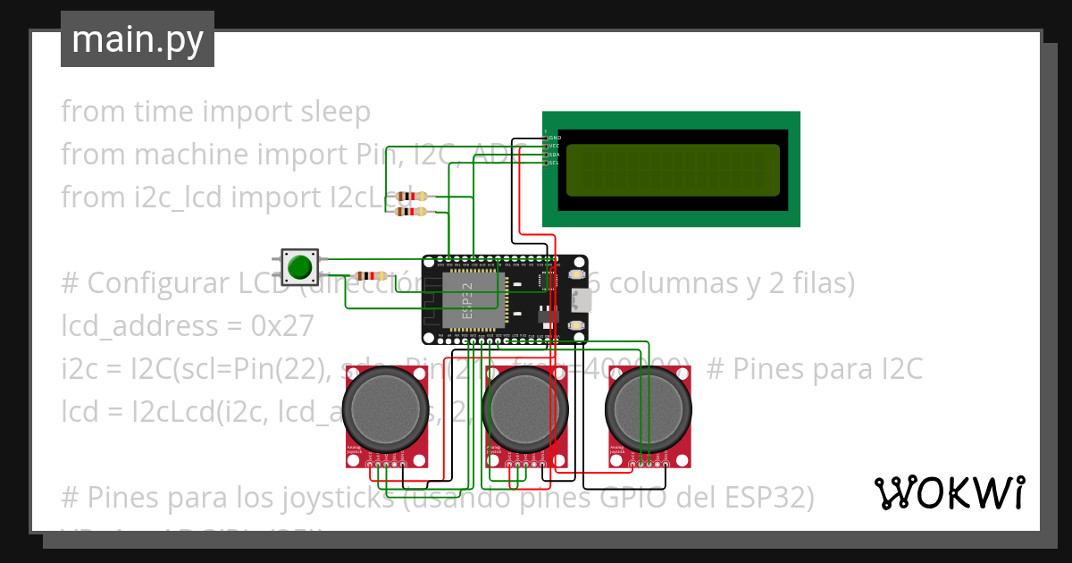 LCD MQTT final - Wokwi ESP32, STM32, Arduino Simulator