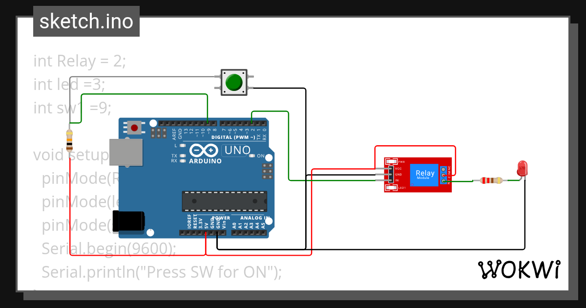 Relay - Wokwi ESP32, STM32, Arduino Simulator Relay - Wokwi ESP32, STM32, Arduino Simulator