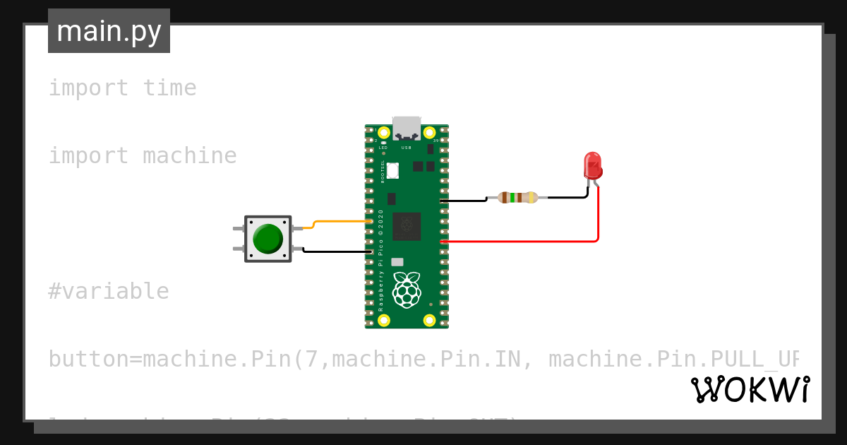 Boton Led 2nd Wokwi Esp32 Stm32 Arduino Simulator 3349