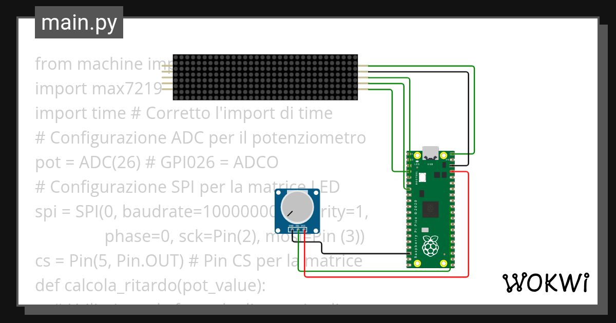 Esercizio 1 2/12/2024 - Wokwi ESP32, STM32, Arduino Simulator