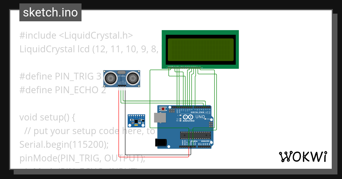 Lab 5 - velocity - Wokwi ESP32, STM32, Arduino Simulator