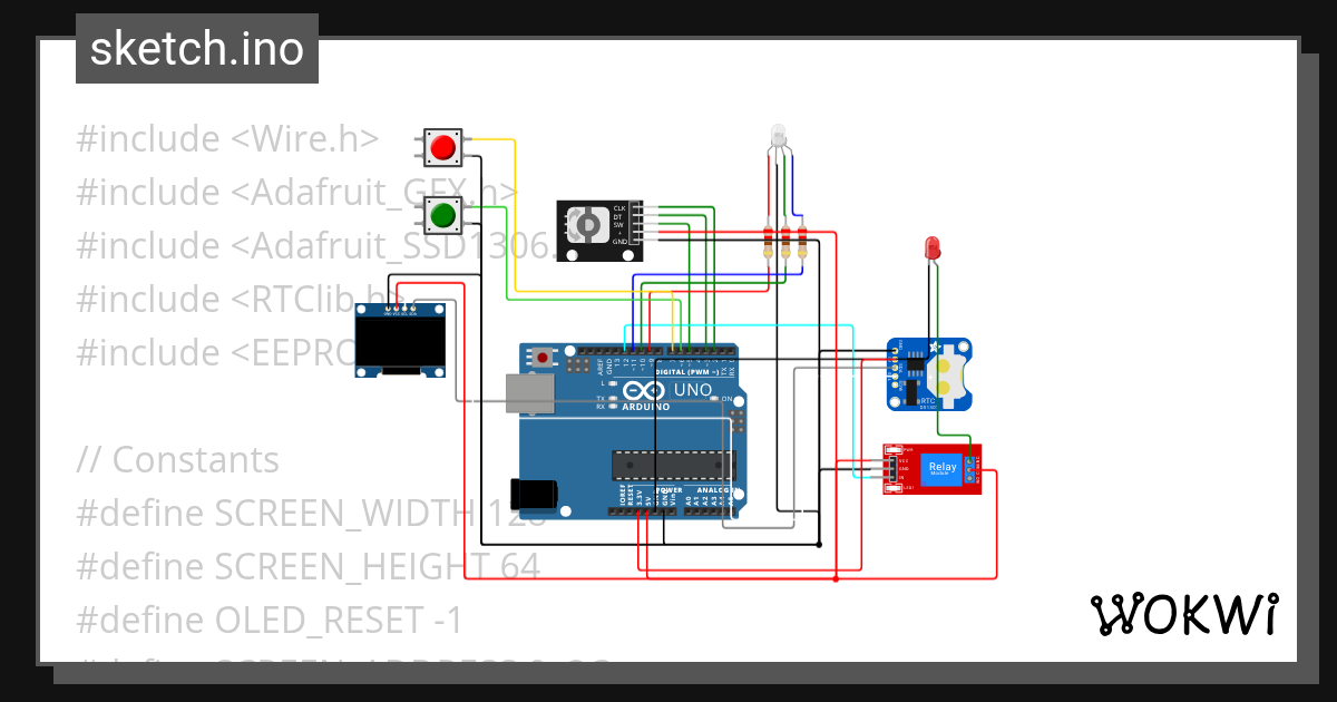 D_Screen - Wokwi ESP32, STM32, Arduino Simulator