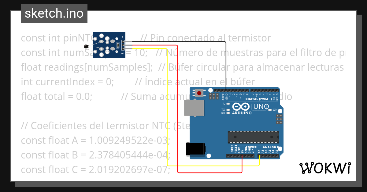 CONVERTIDOR_A_D_FILTRO_TEMP - Wokwi ESP32, STM32, Arduino Simulator