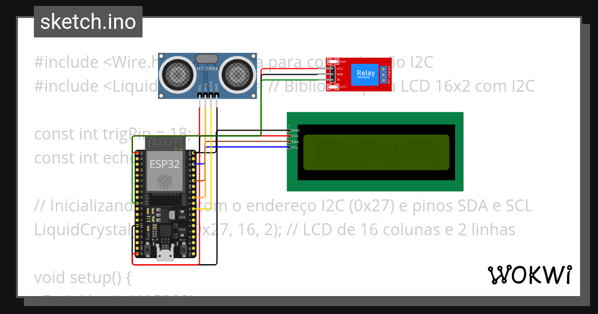 exercício de revisão - Wokwi ESP32, STM32, Arduino Simulator