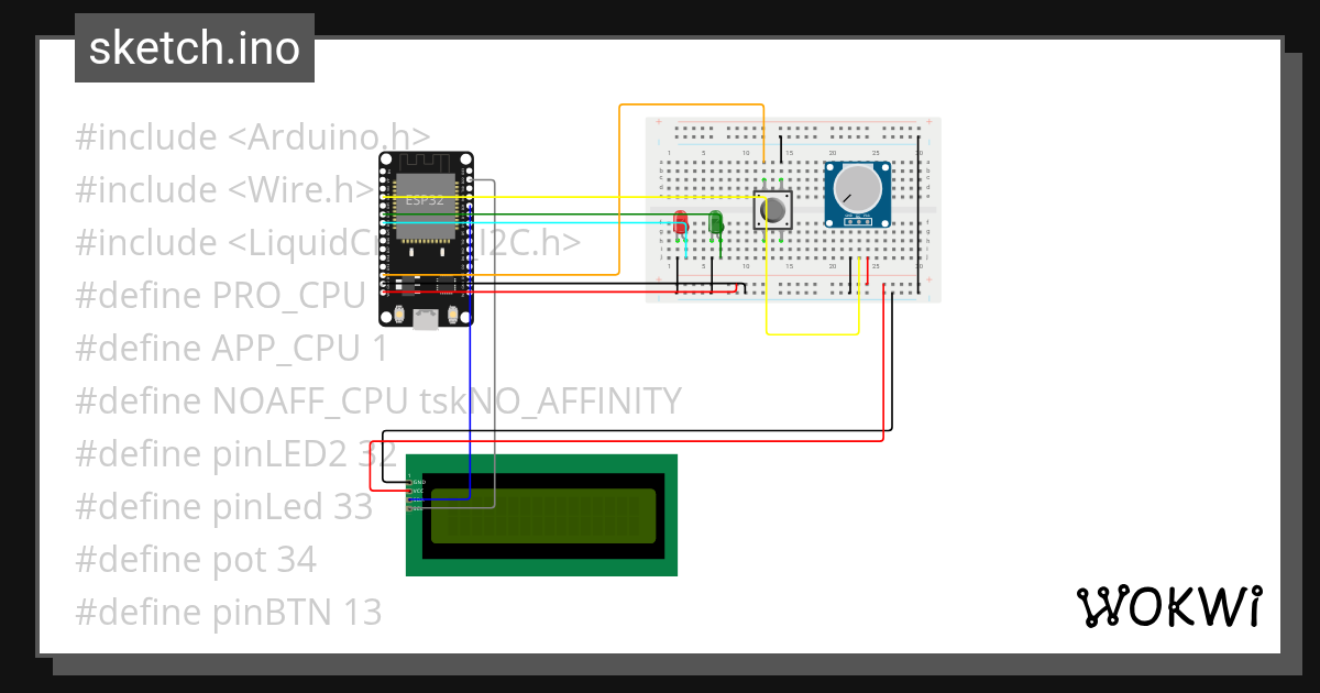 PRACTICA9_EJERCICIO2 - Wokwi ESP32, STM32, Arduino Simulator