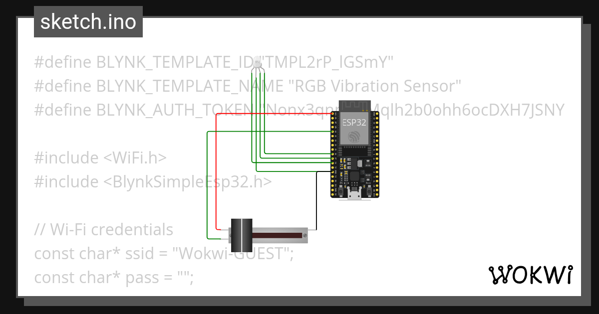 Rgb Vibration Warning Working Wokwi Esp32 Stm32 Arduino Simulator 0565